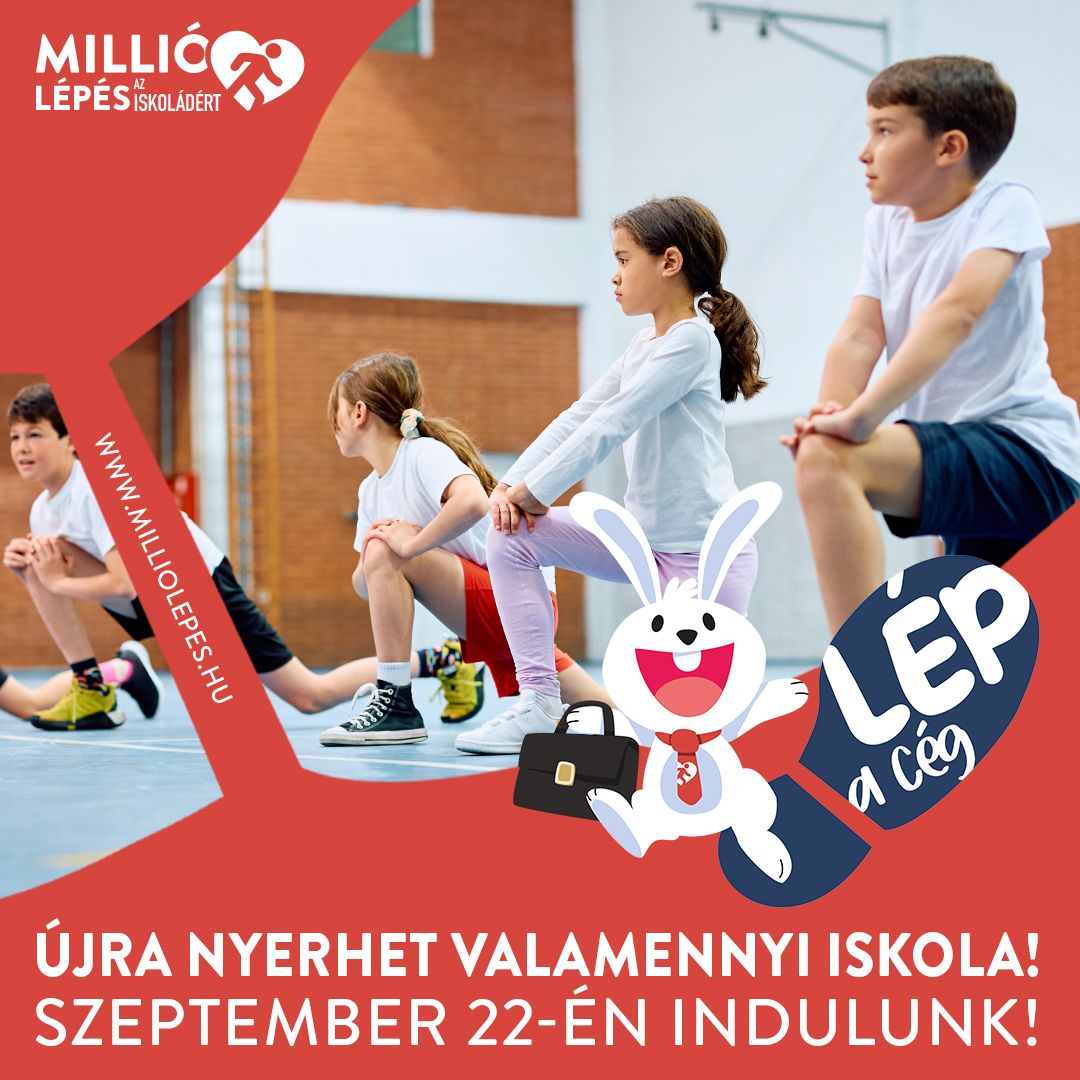 Millió lépés, milliós nyeremény - Indulj el!