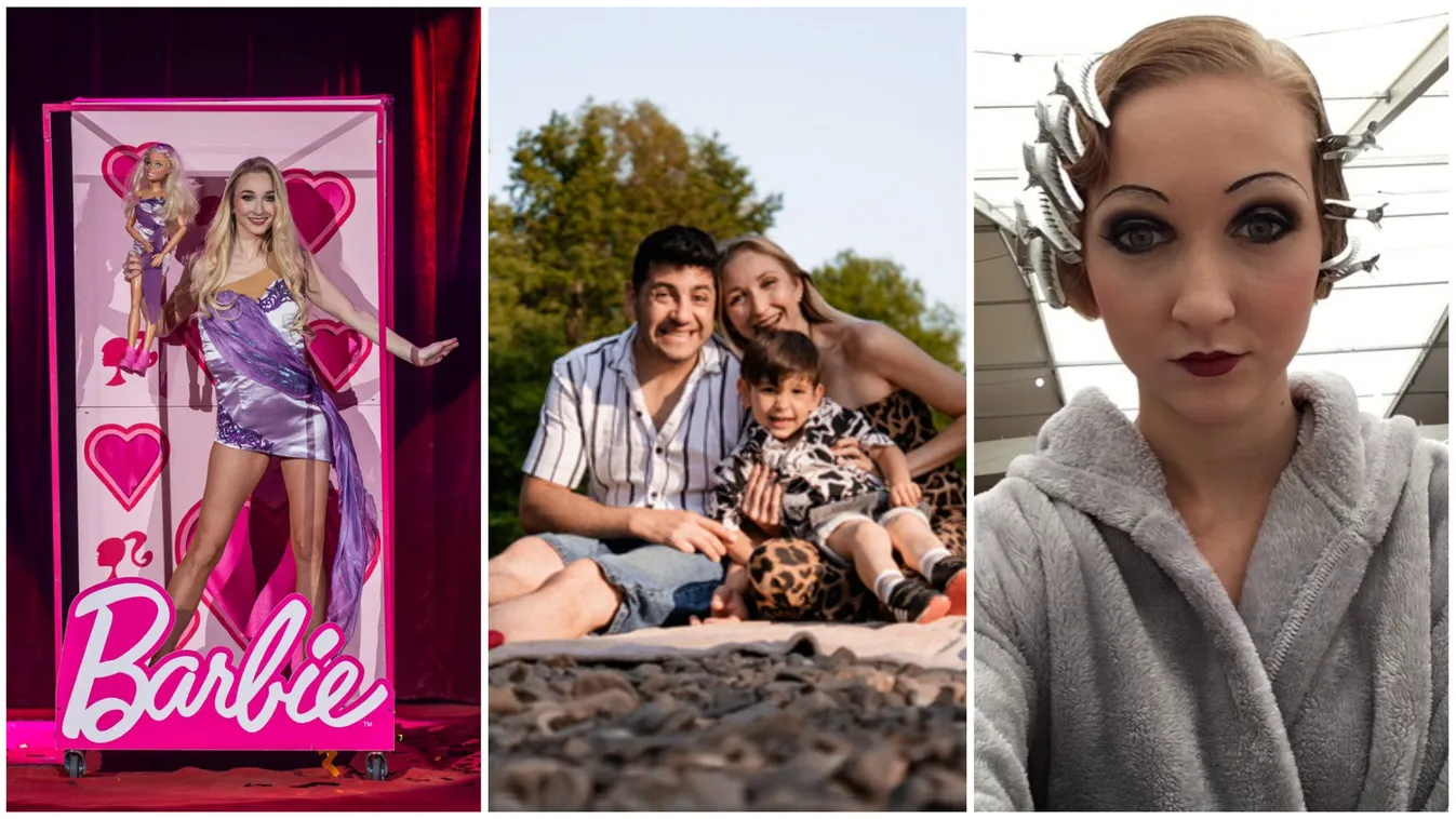 Barbie show: pillanatok alatt öltözik át Réka